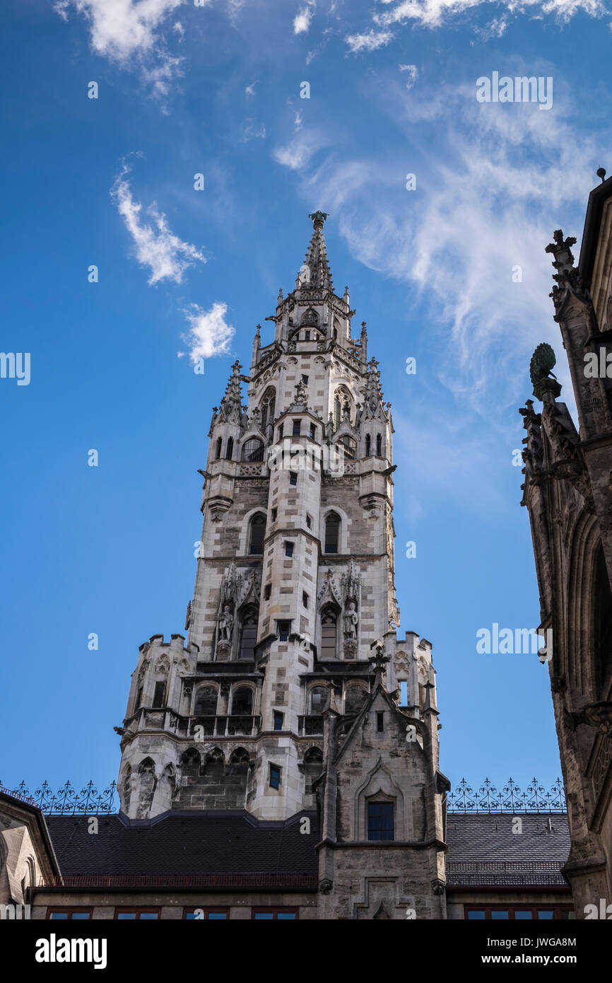 Gothic style clock tower hi-res stock photography and images - Alamy