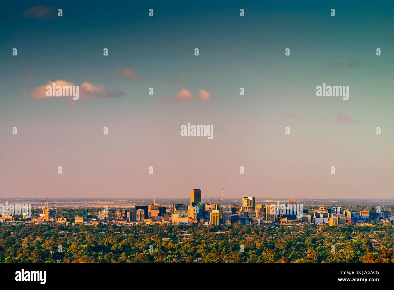 Adelaide skyline hi-res stock photography and images - Alamy