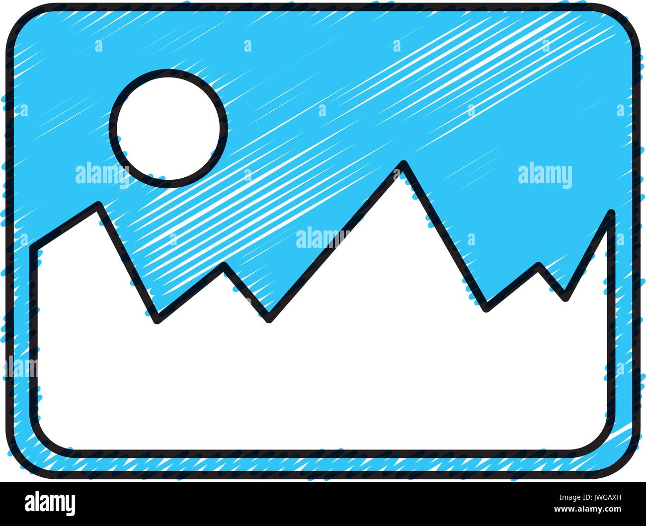 picture file isolated icon vector illustration design Stock Vector ...