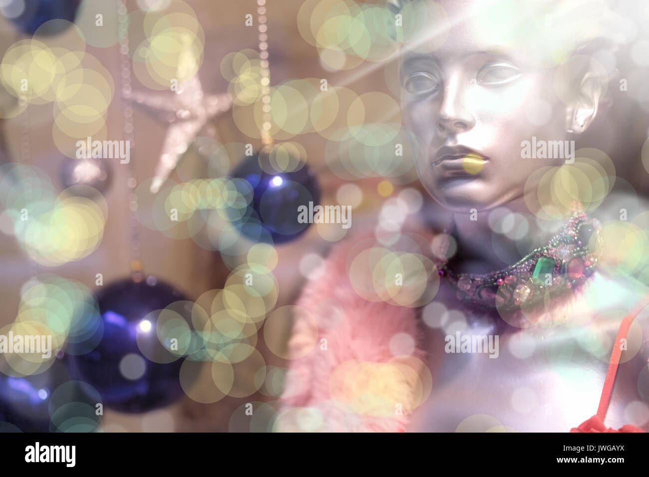 Commercial design modern shopping mall exhibition hi-res stock ...