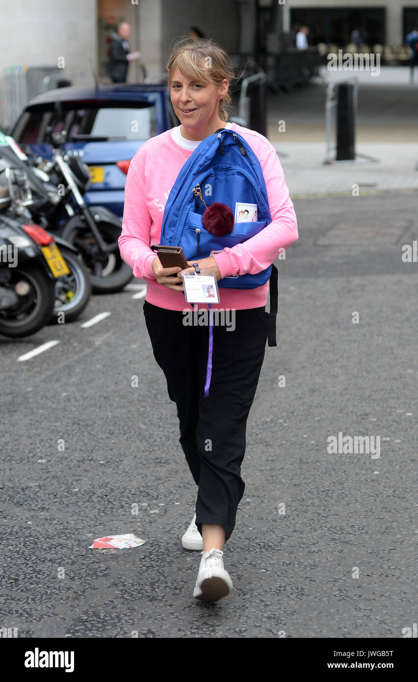Mel Giedroyc at BBC Radio 1 Featuring: Mel Giedroyc Where: London ...
