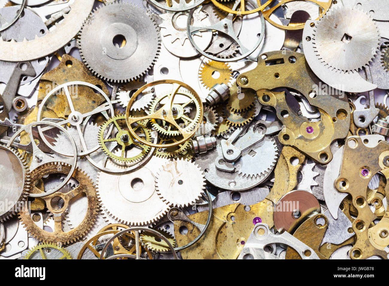 Watch with spare parts hi-res stock photography and images - Alamy