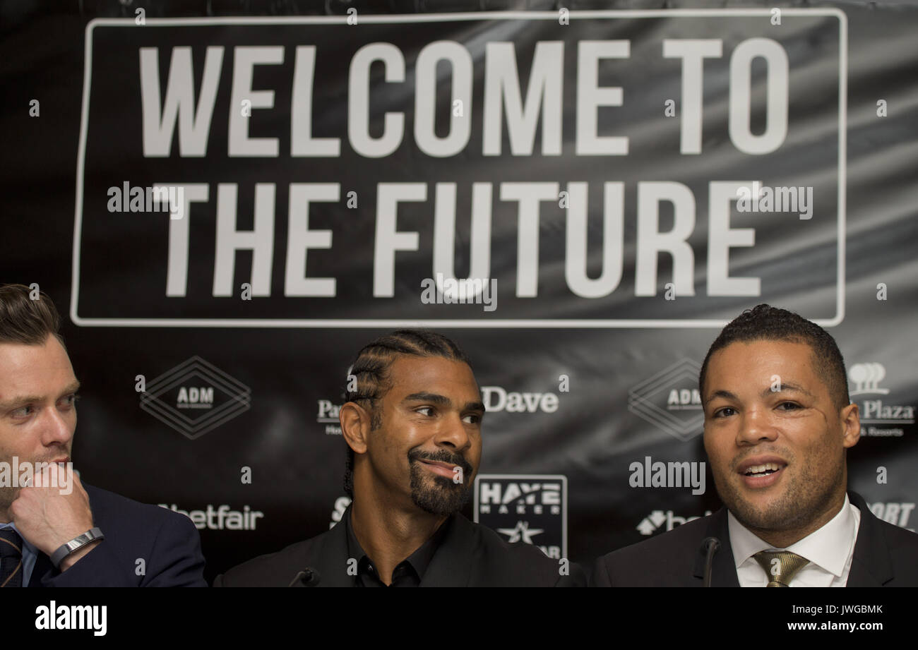 British boxer David Haye who's won the major world cruiserweight titles ...