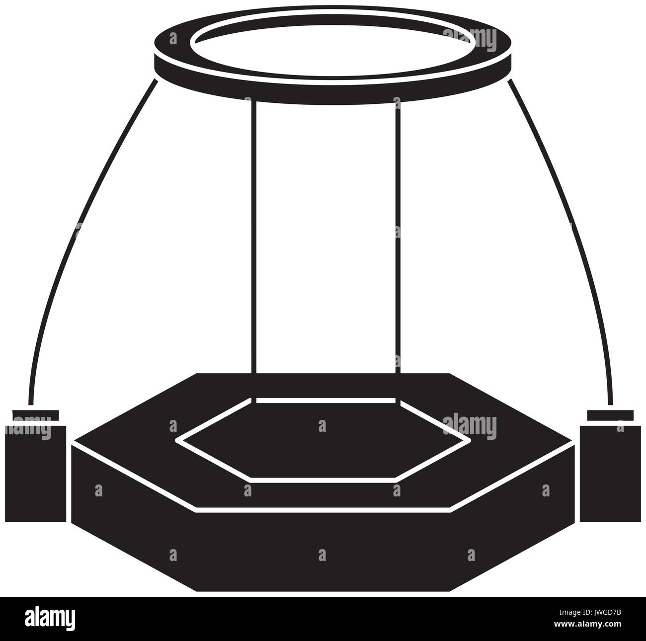 reality virtual plataform technology vector illustration design Stock ...