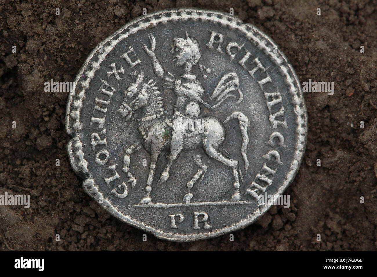 roman denarius, silver currency Stock Photo - Alamy