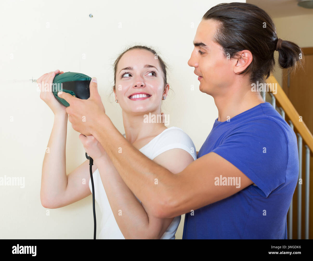 Drilling housewife hi-res stock photography and images - Alamy