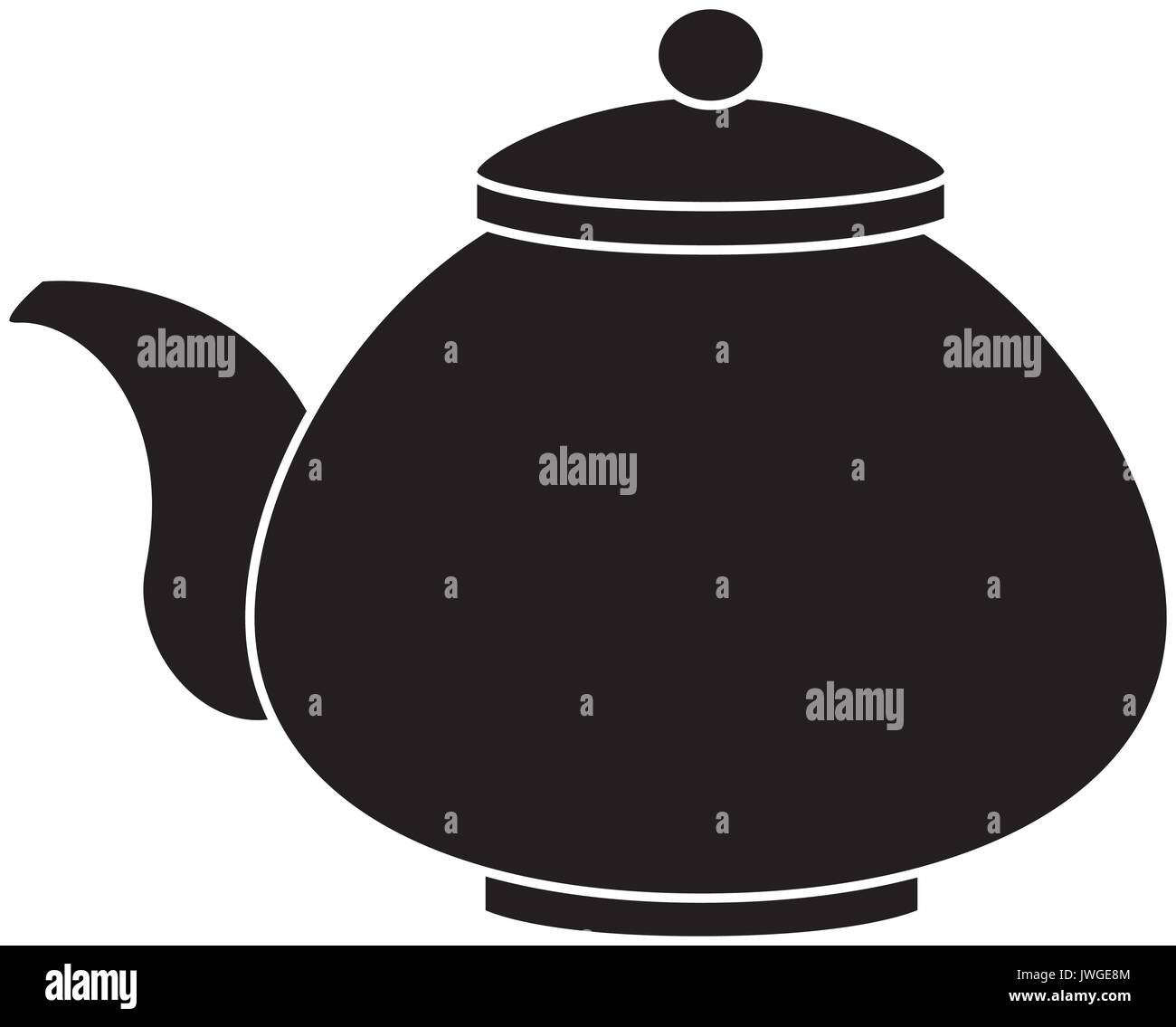 Traditional japanese pot ceramic Stock Vector Images - Alamy