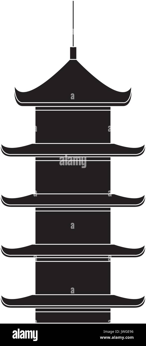 japanese temple isolated icon Stock Vector Image & Art - Alamy