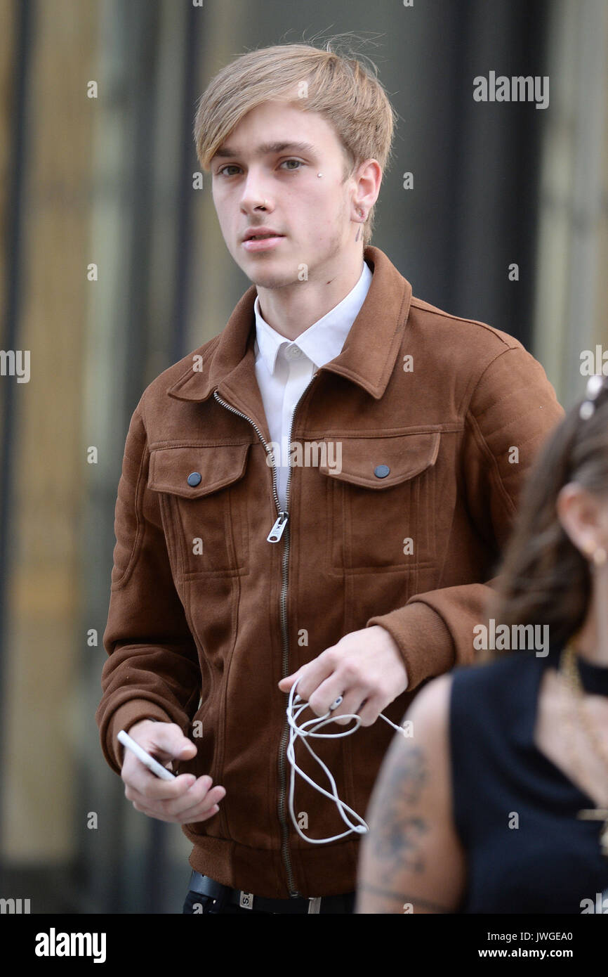 Charlie Alliston, 20, arrives at the Old Bailey in London, where he is ...