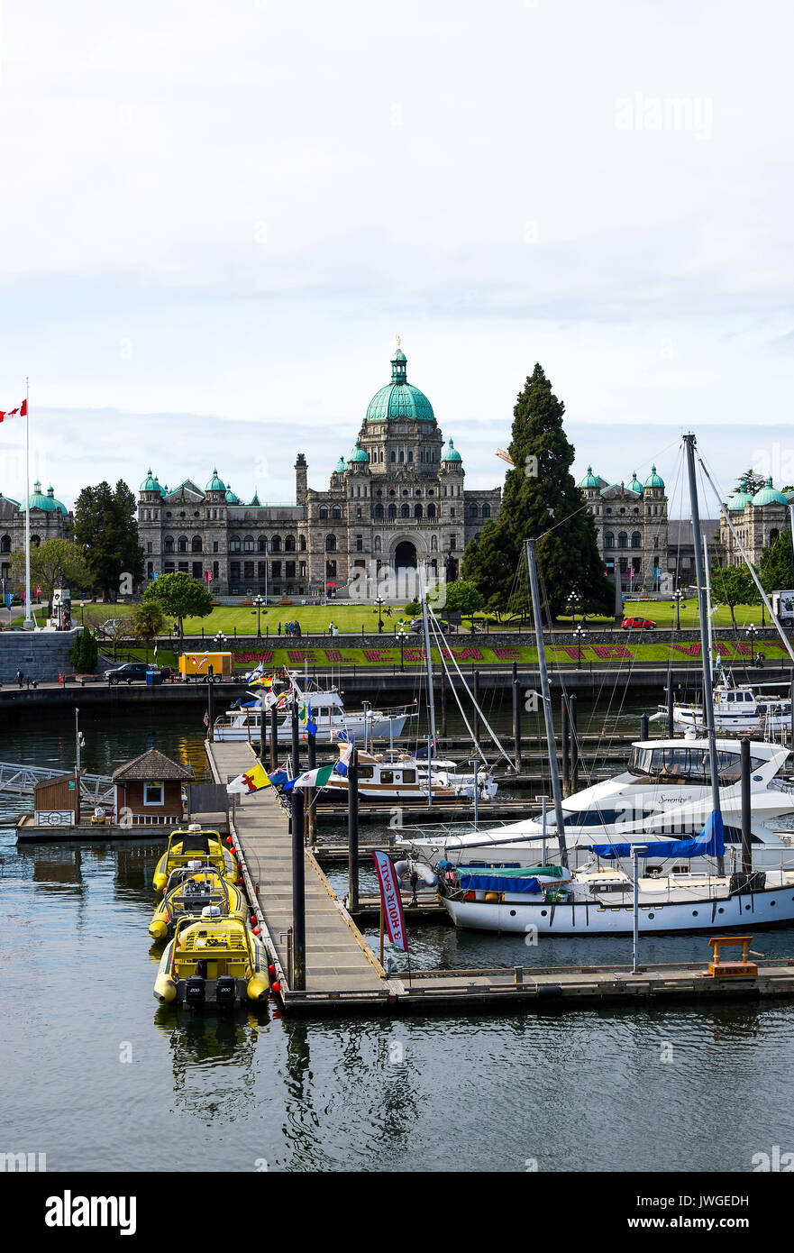 Victoria Bc Historic Building High Resolution Stock Photography and ...