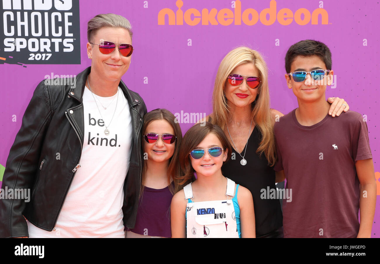 Nickelodeon Kids' Choice Sports Awards 2017 Featuring: Abby Wambach ...