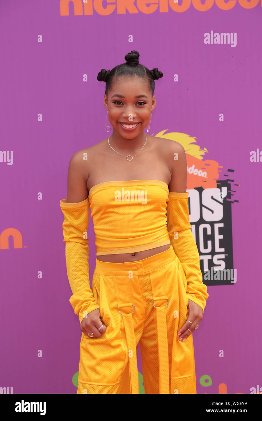 Nickelodeon Kids' Choice Sports Awards 2017 Featuring: Kyla Drew ...