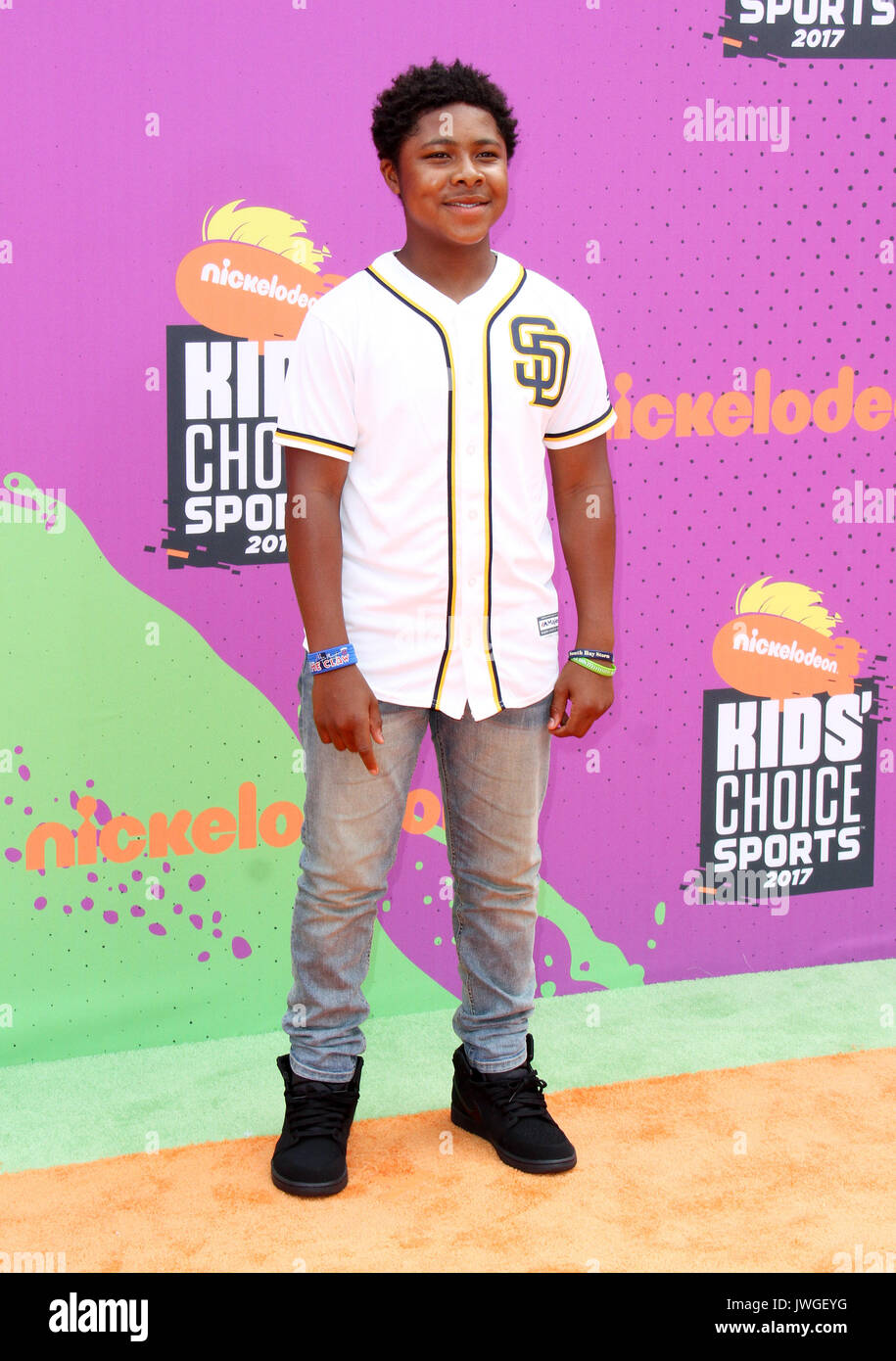 Nickelodeon’s Kids’ Choice Sports Awards 2017 held at UCLA’s Pauley Pavilion Featuring: Theodore ...