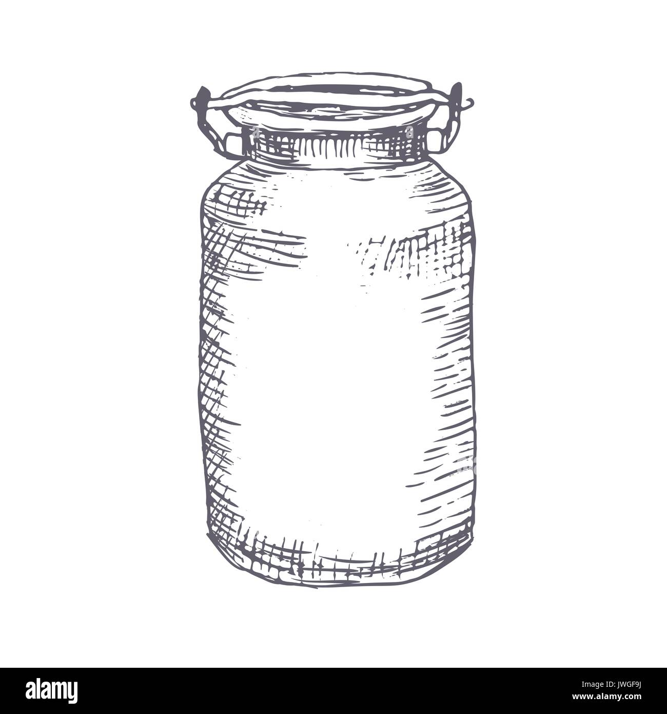 Milk hand drawn vector illustration Stock Vector Image & Art - Alamy