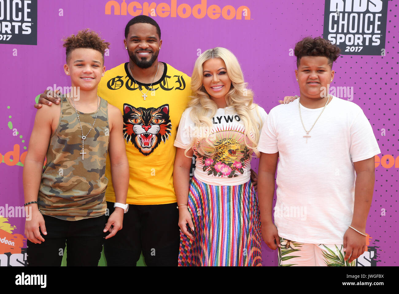 Nickelodeon Kids' Choice Sports Awards 2017 Featuring: Chanel Fielder ...