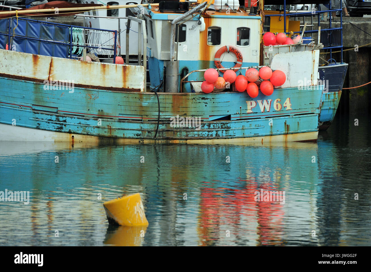 Cornish trawlermen hi-res stock photography and images - Alamy