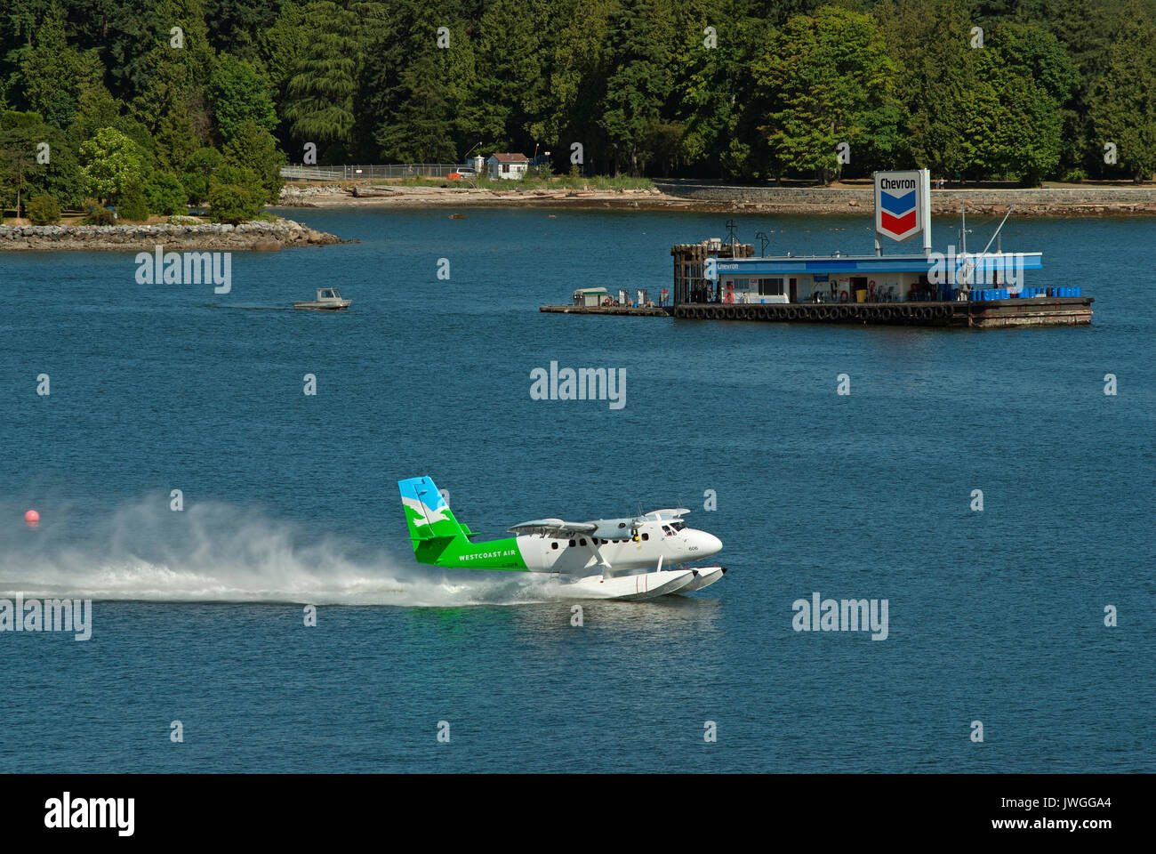 Vancouver harbor flight centre seaplane terminal hi-res stock ...