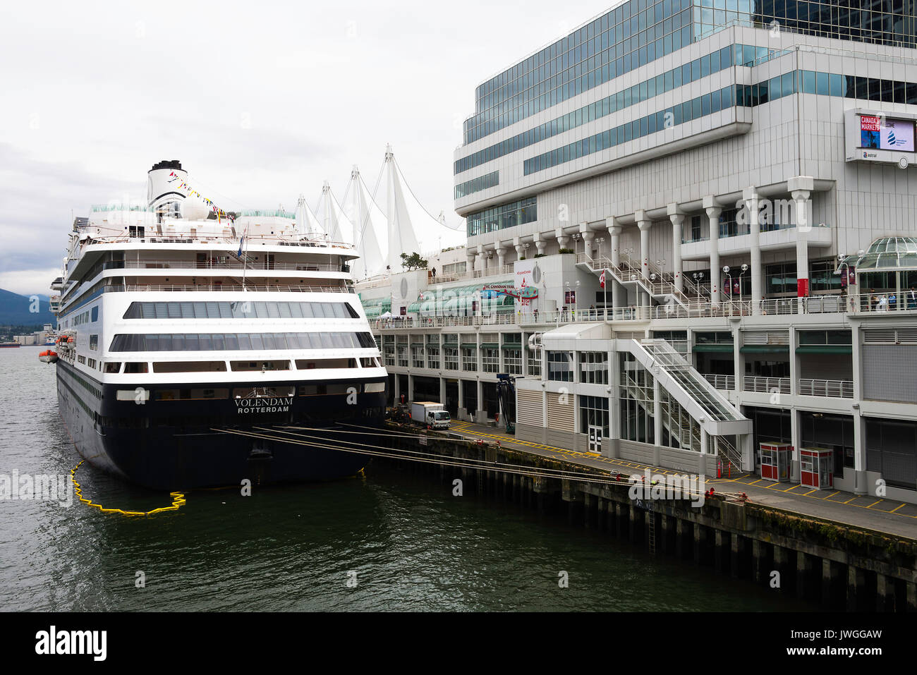 The Holland America Line Cruise Ship Volendam Berthed in the Port Of ...