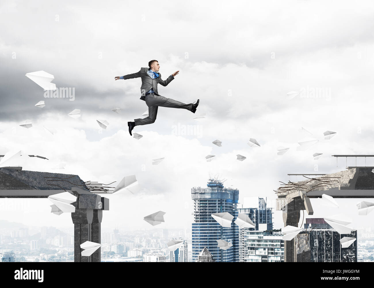 Problem and difficulties overcoming concept Stock Photo - Alamy