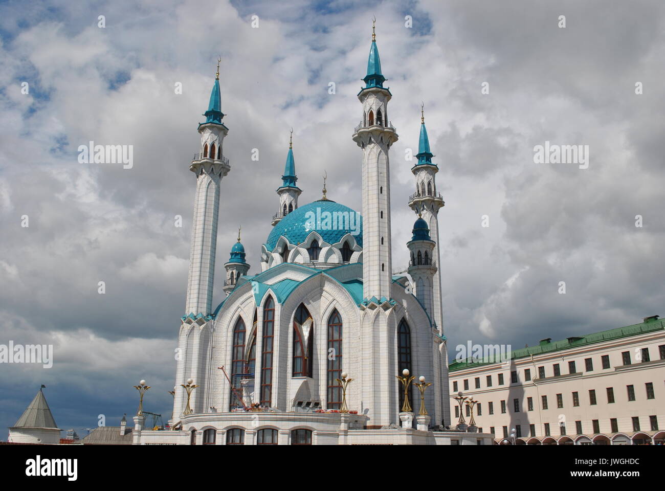 Beautiful Mosque in Kazan Stock Photo - Alamy