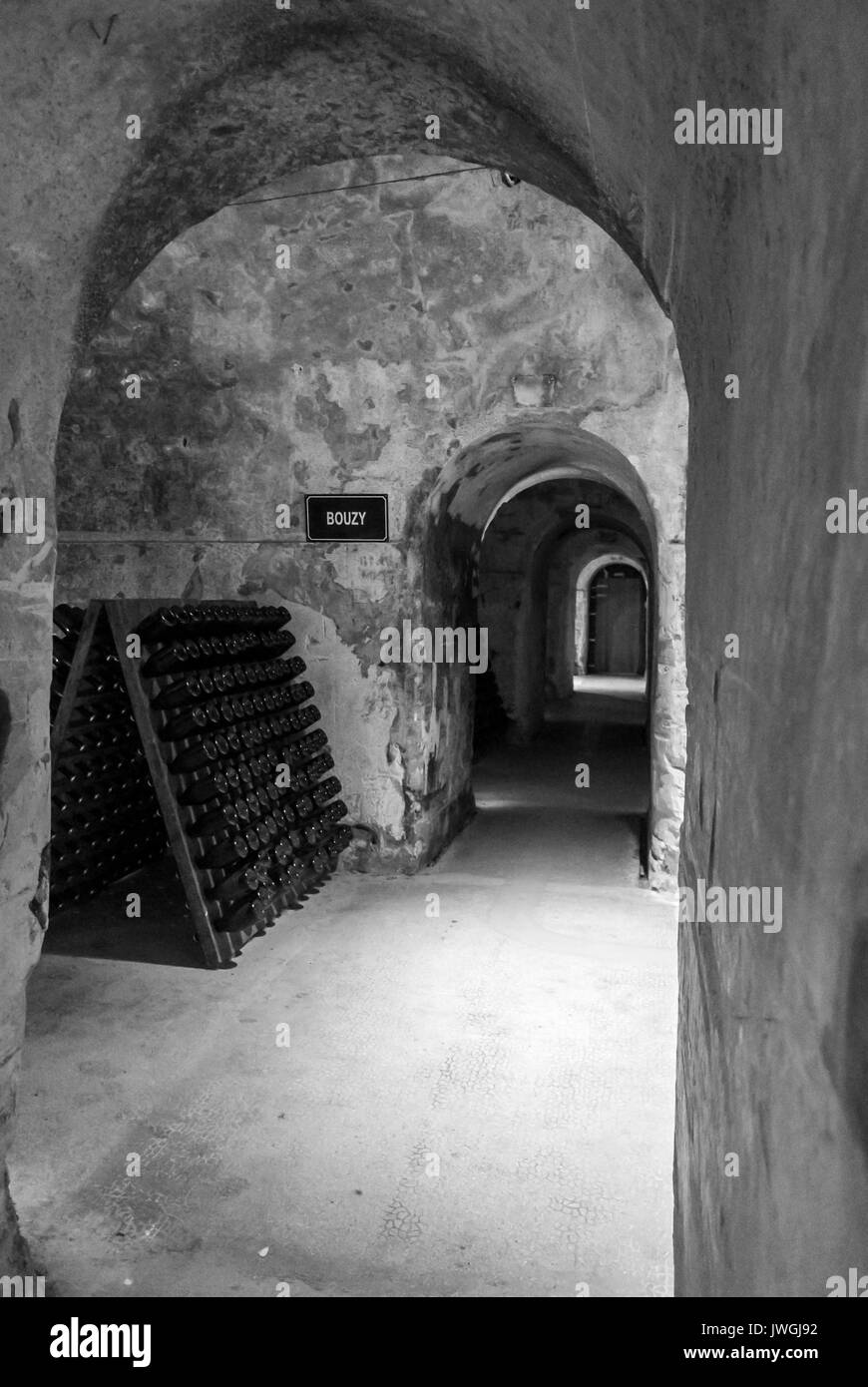 Reims, France, Tourists Visiting « Mumm », Champagne Cave, wine cellar ...