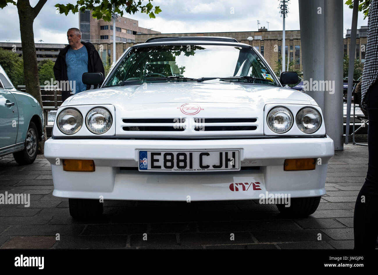 Mint perfect Opal Manta GTE rally car from the 1980s, pictured at the ...