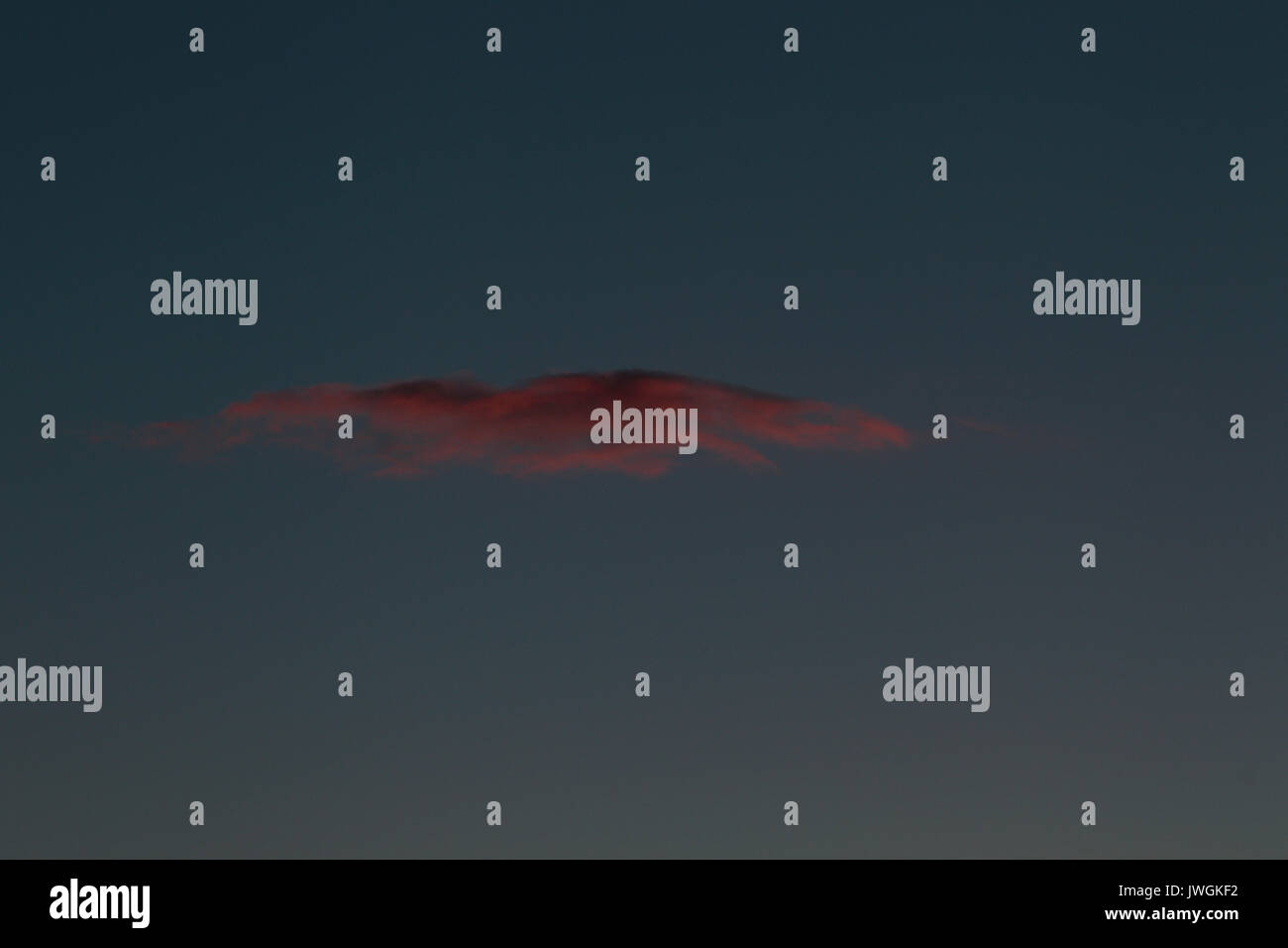 Cloud at nightfall Stock Photo - Alamy