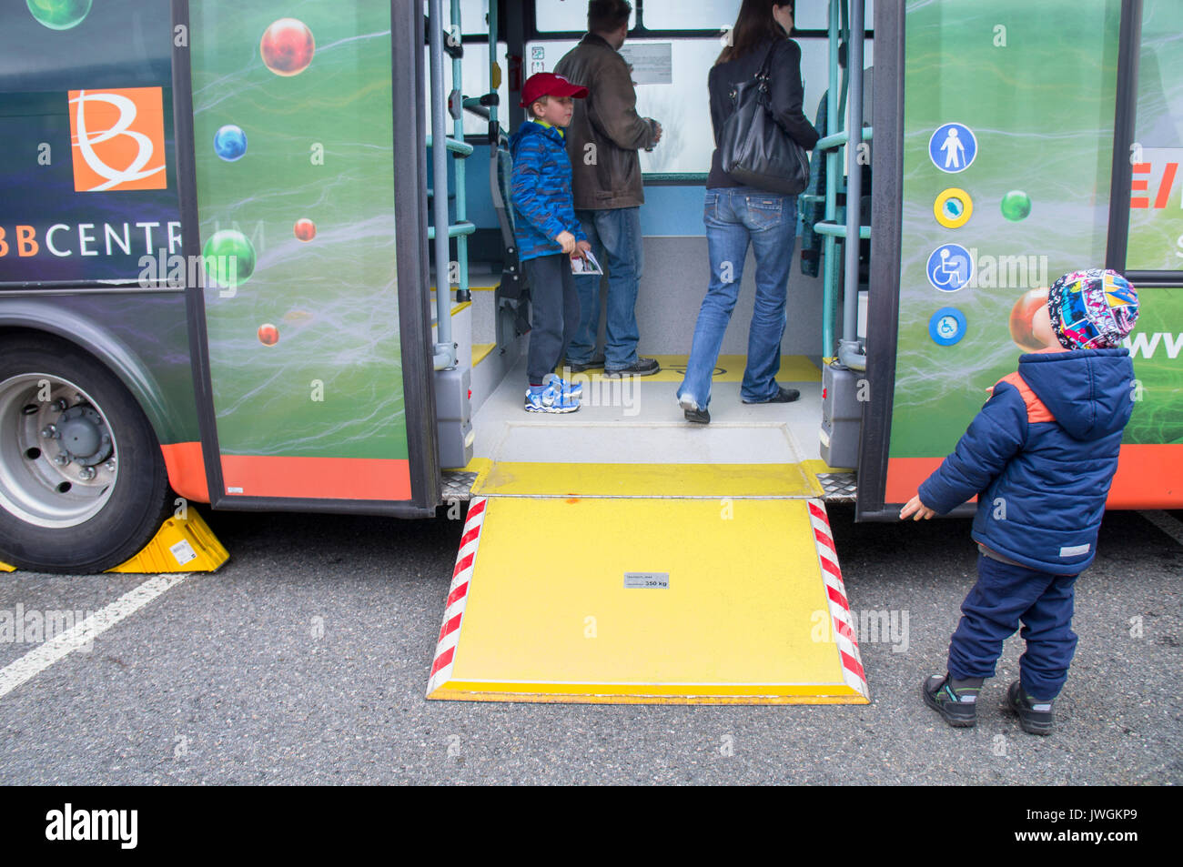 electrobus SOR, bus, 25th anniversary of ROPID Stock Photo - Alamy