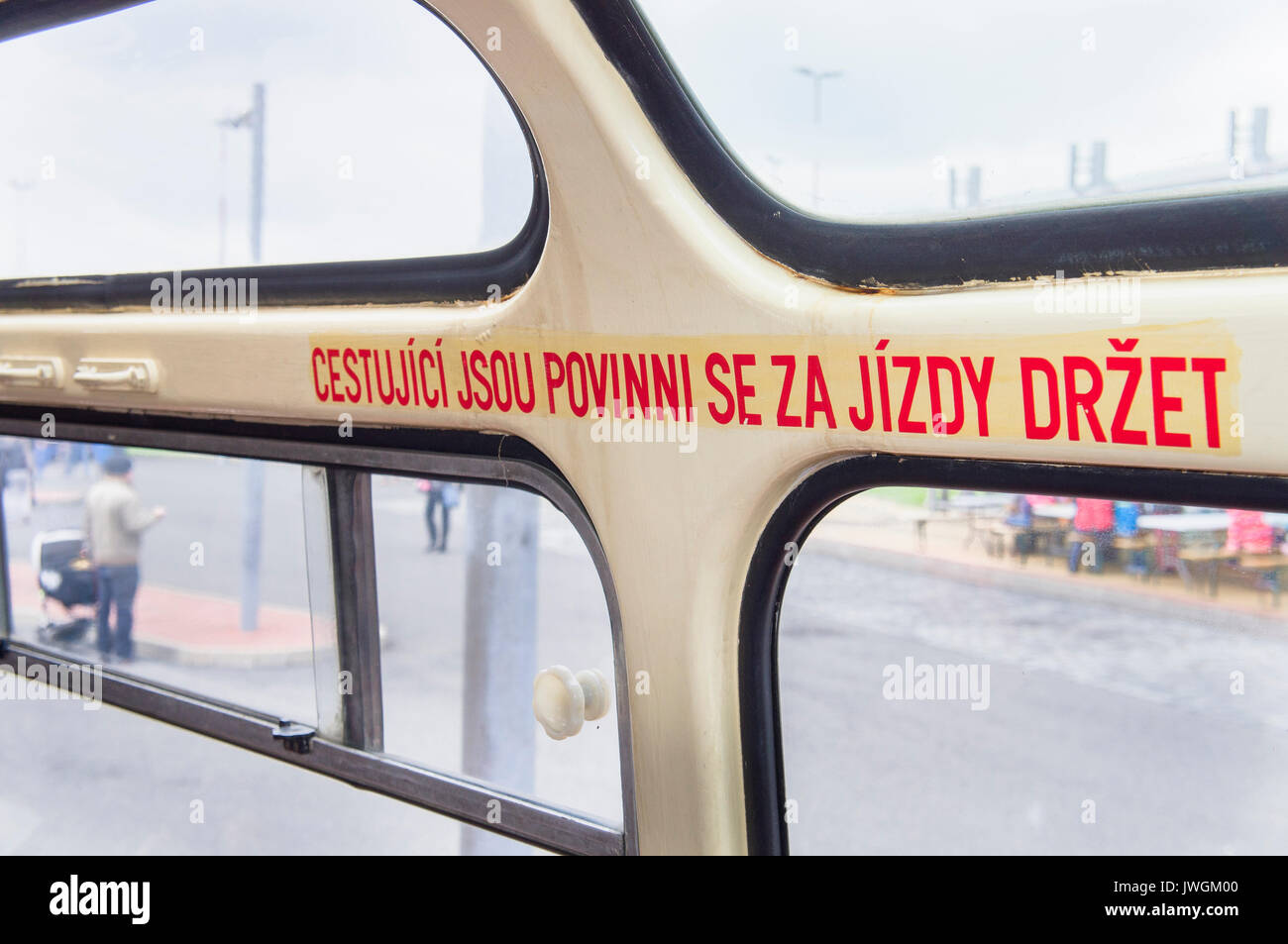 Karosa SM 11 bus,25th anniversary of ROPID Stock Photo - Alamy