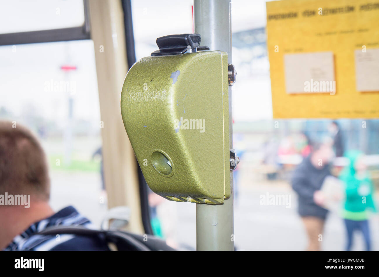 Karosa SM 11 bus,25th anniversary of ROPID Stock Photo - Alamy