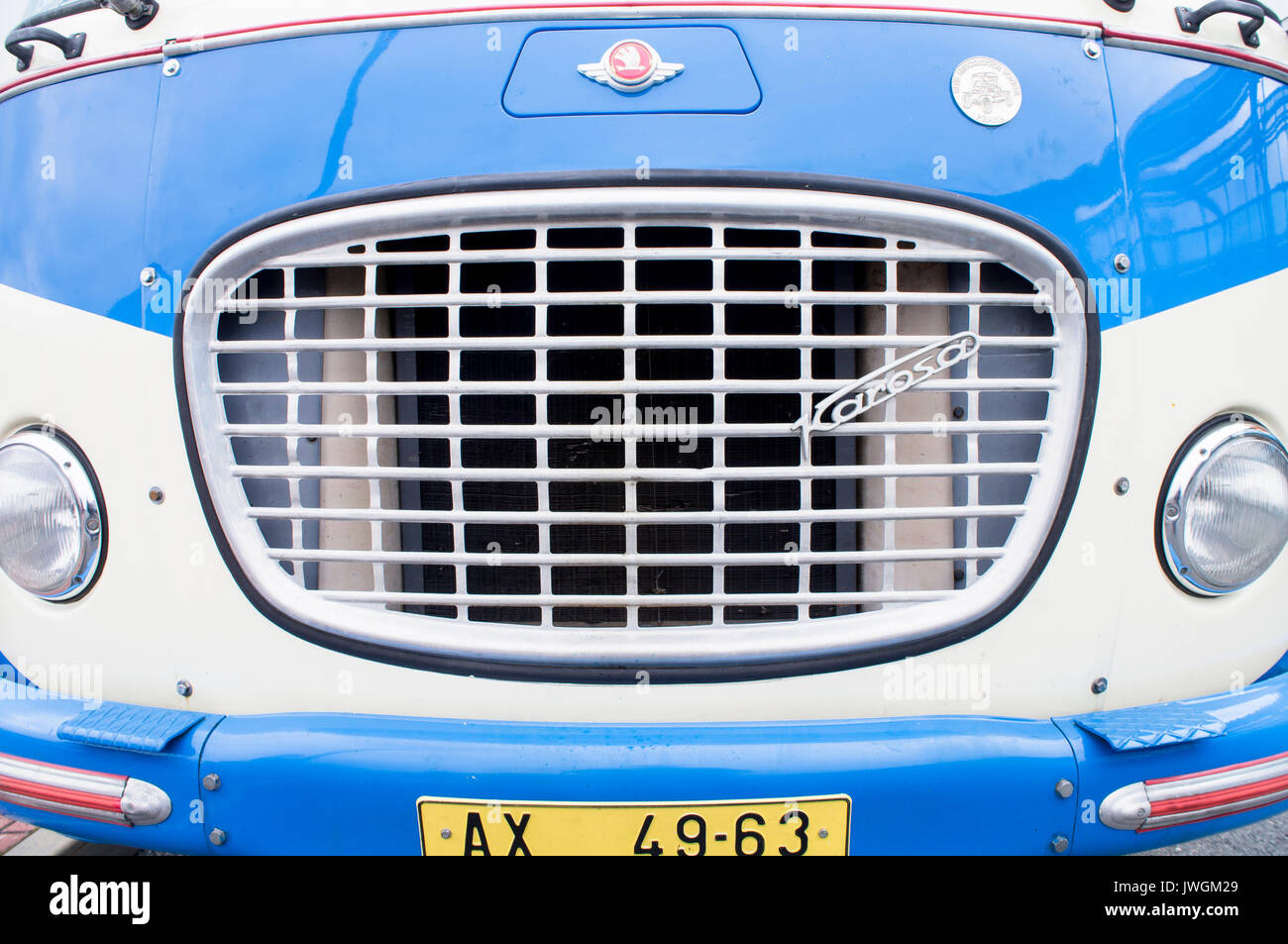 Skoda 706 RTO-KAR bus with trailer,25th anniversary of ROPID Stock ...