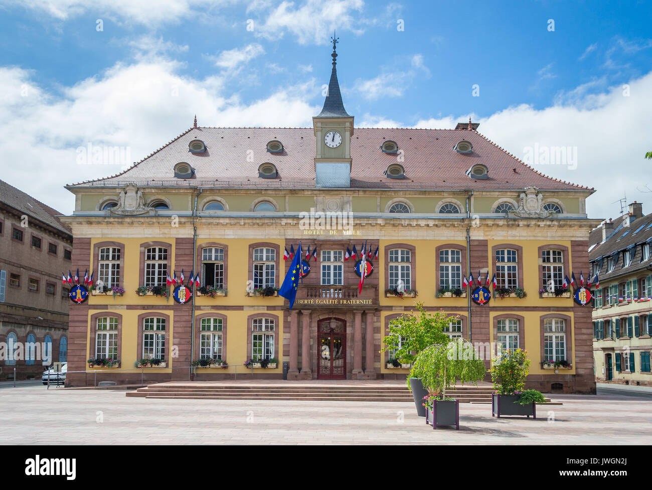 Belfort france french town square hi-res stock photography and images ...