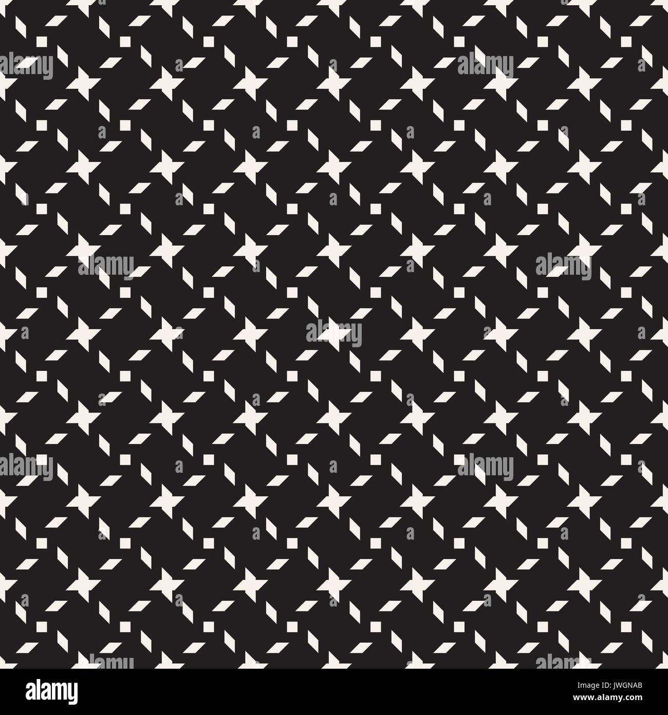 Crosshatch vector seamless geometric pattern. Crossed graphic ...