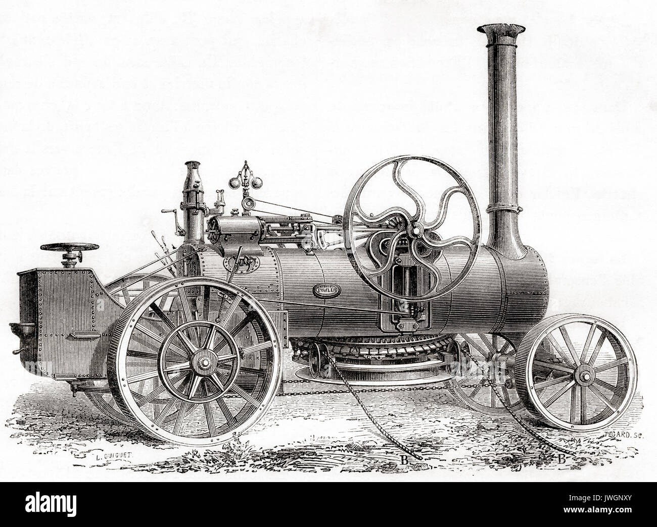 Ploughing Traction Engine High Resolution Stock Photography and Images ...