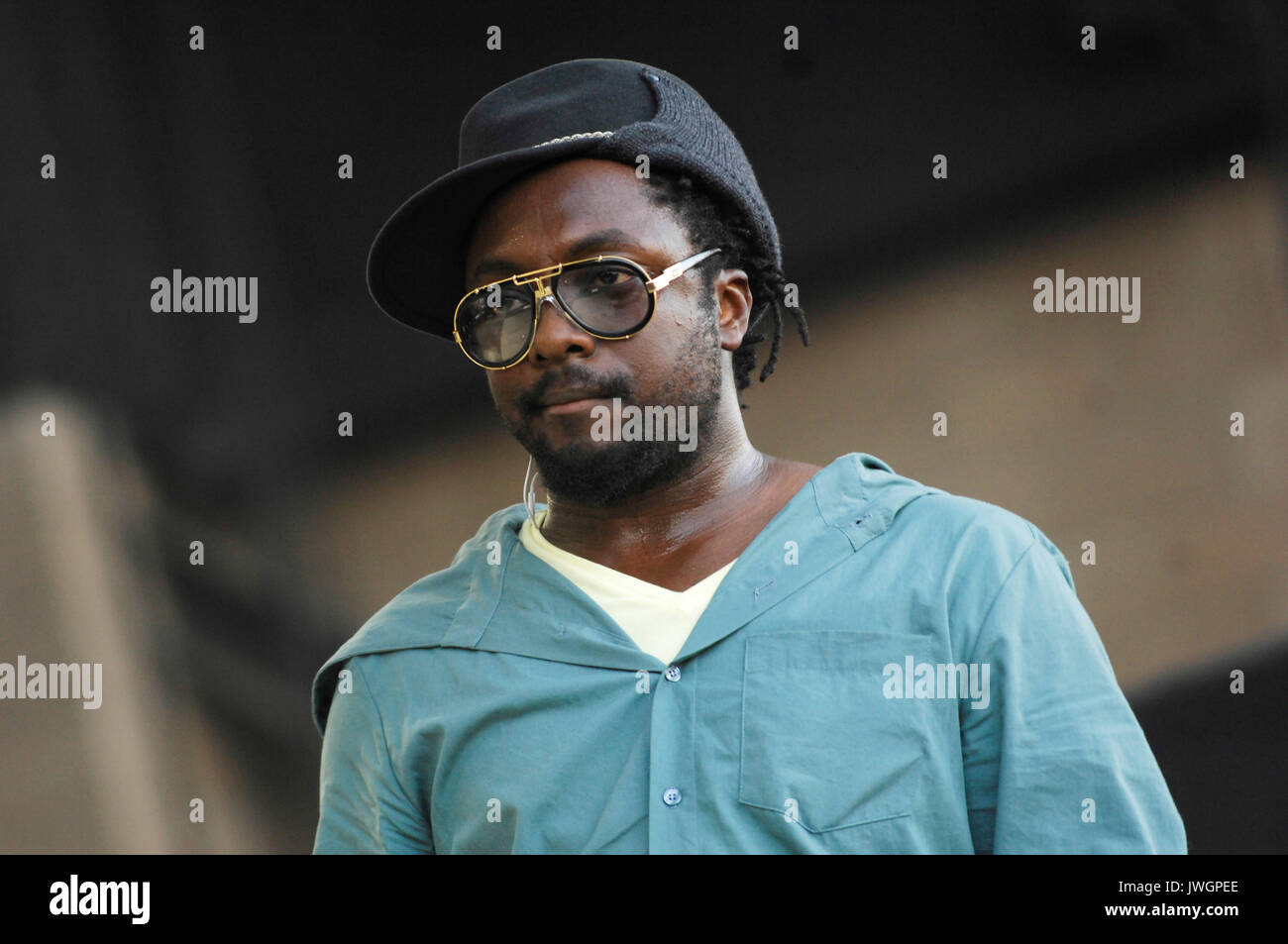 will.i.am Black Eyed Peas performing 2008 Rock Bells Glen Helen ...