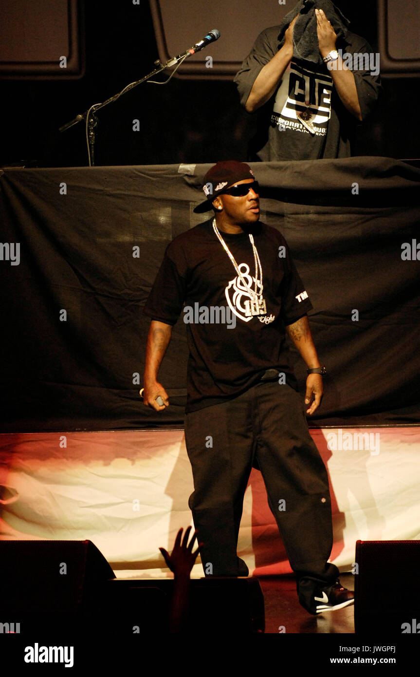 Rapper Young Jeezy performs America's Most Wanted Tour Gibson ...