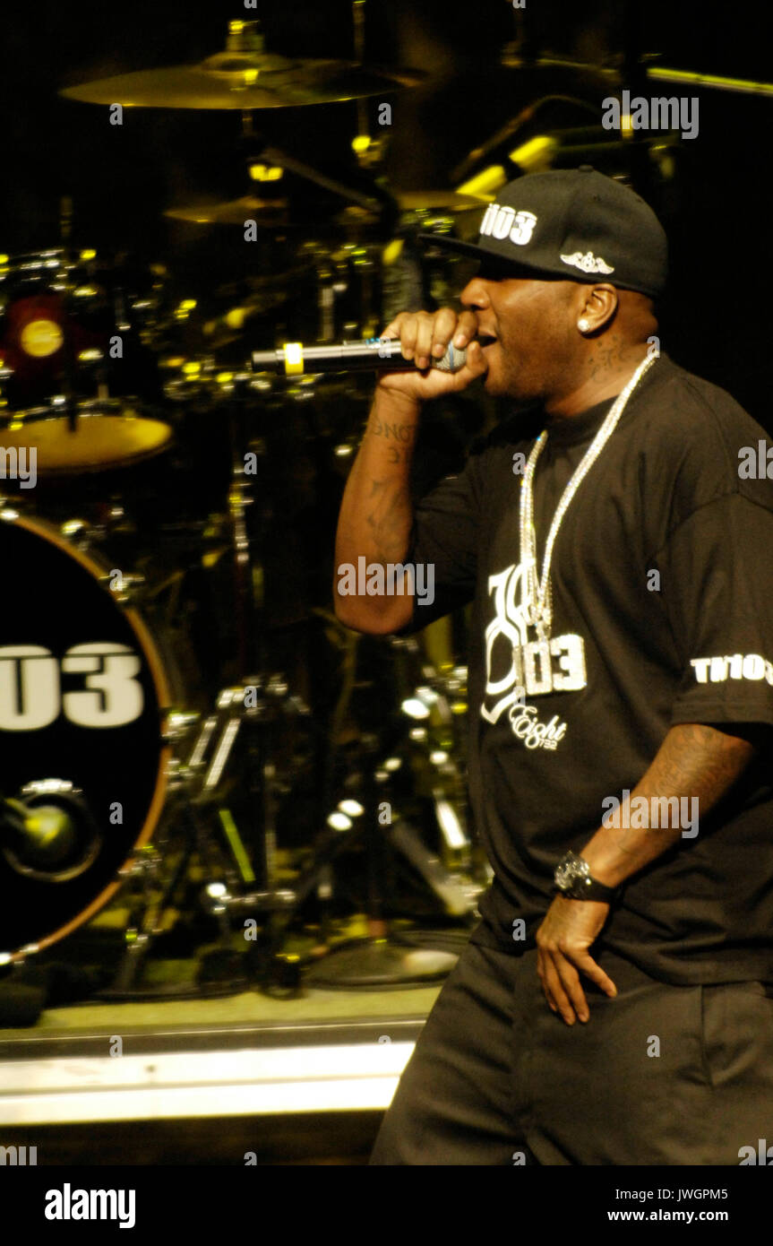 Rapper Young Jeezy performs America's Most Wanted Tour Gibson ...
