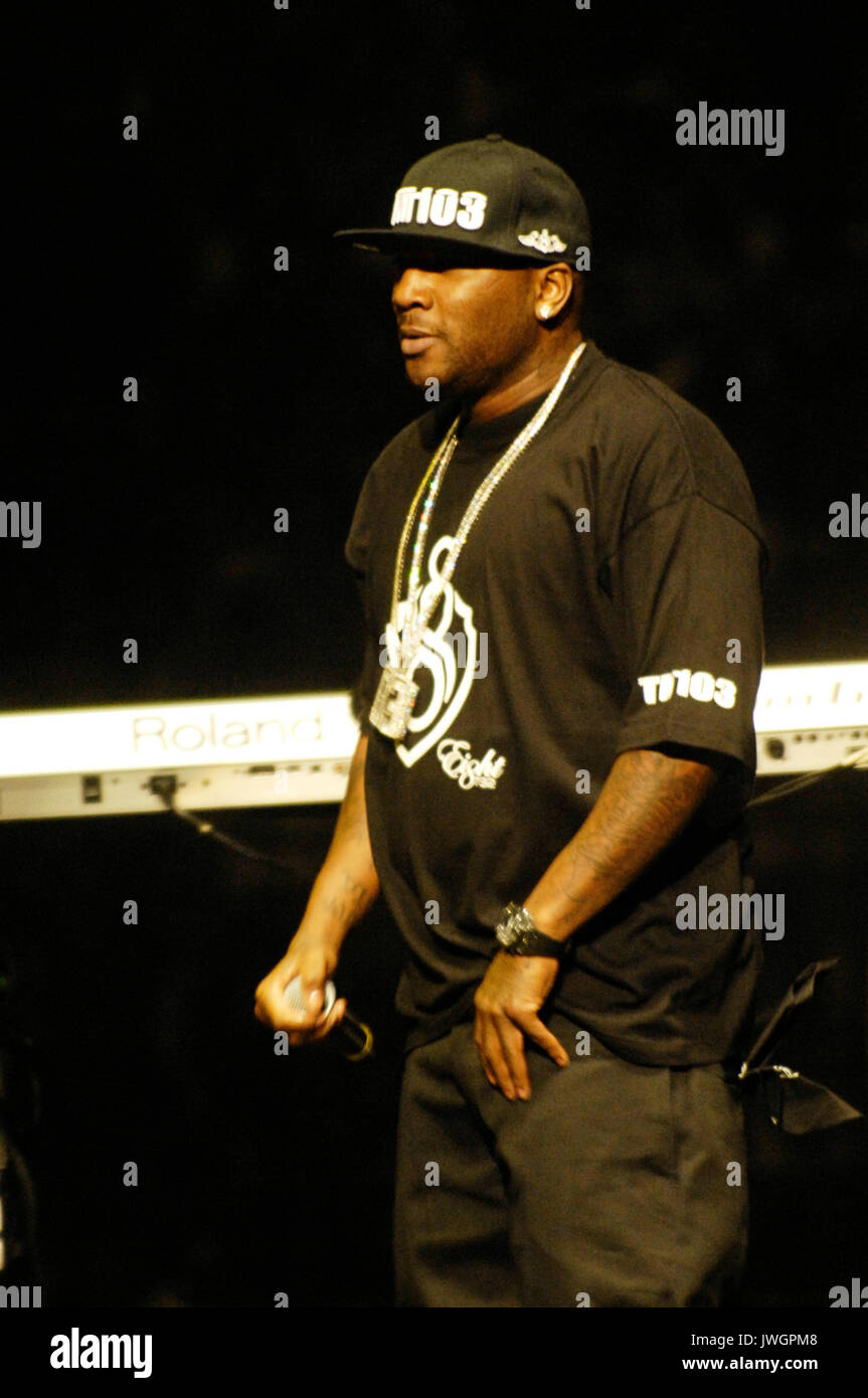 Rapper Young Jeezy performs America's Most Wanted Tour Gibson ...
