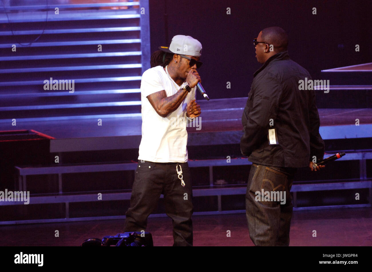 Rapper Dwayne Michael Carter,Jr. aka Lil Wayne performs America's Most ...