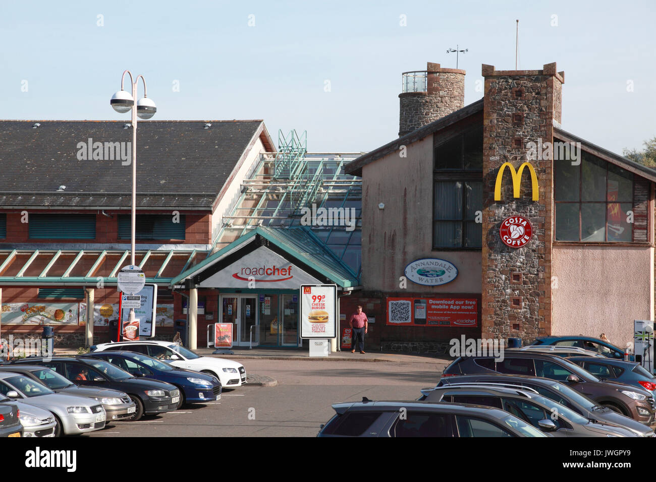 Annandale water motorway services hi-res stock photography and images ...
