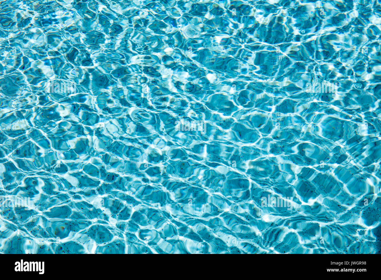 Rippled swimming pool water on a sunny day Stock Photo - Alamy
