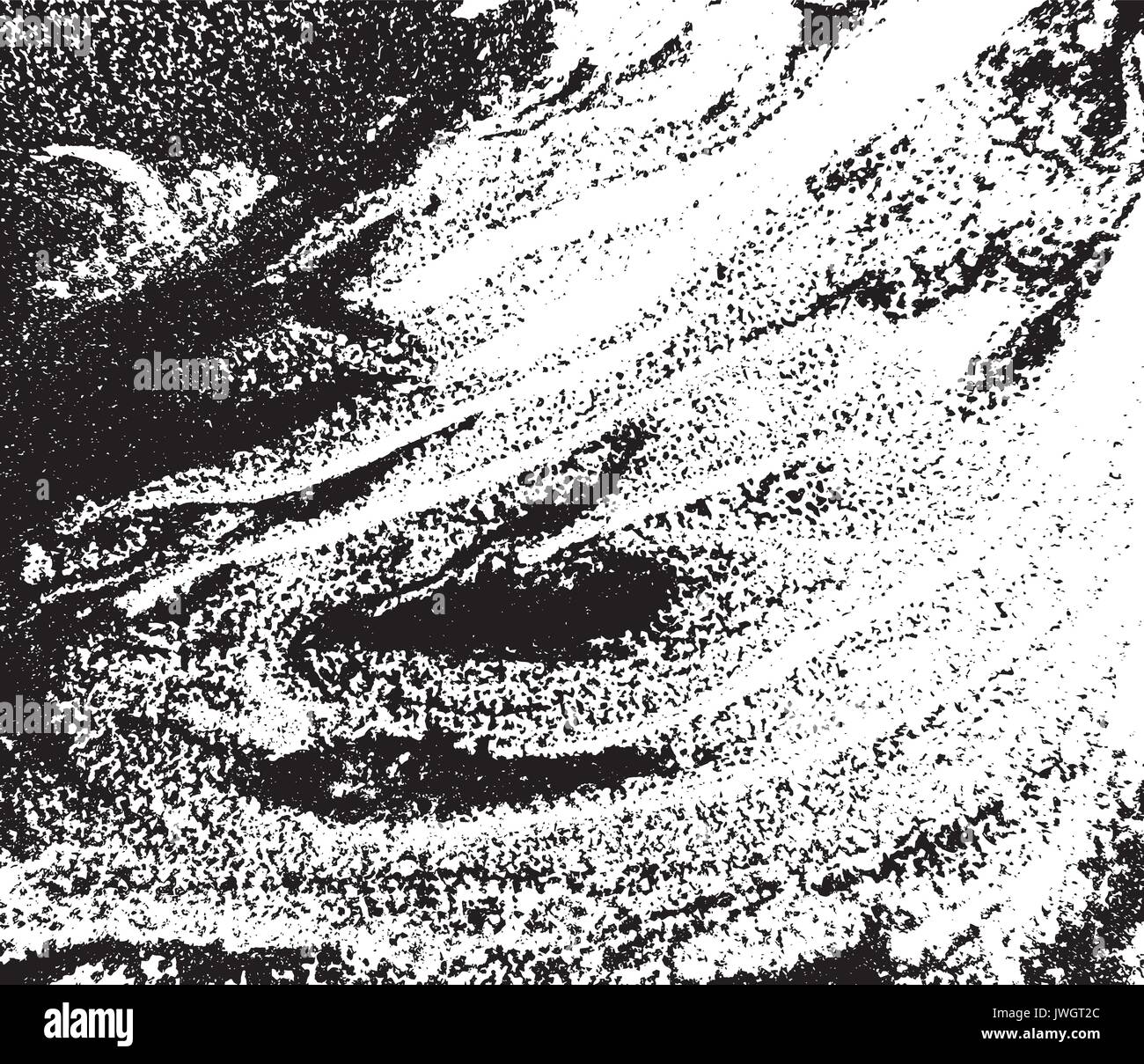 Black and white liquid texture. Watercolor hand drawn marbling ...