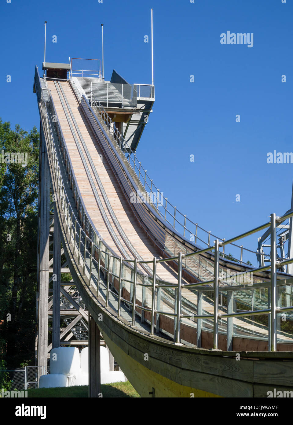 Ski Jumping Ramp Olympics
