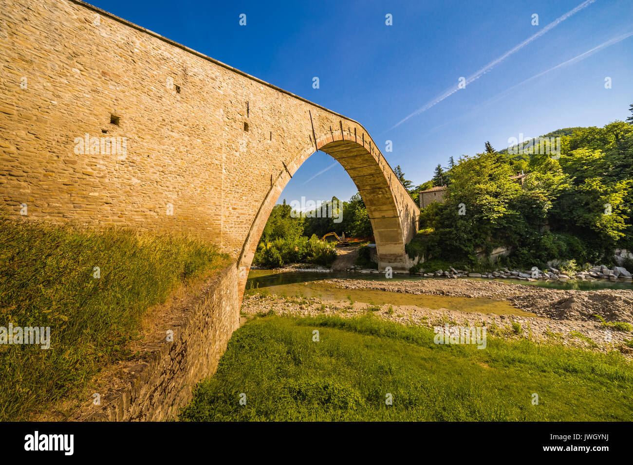 Alidosi Bridge, Renaissance masterpiece of civil engineering with ...