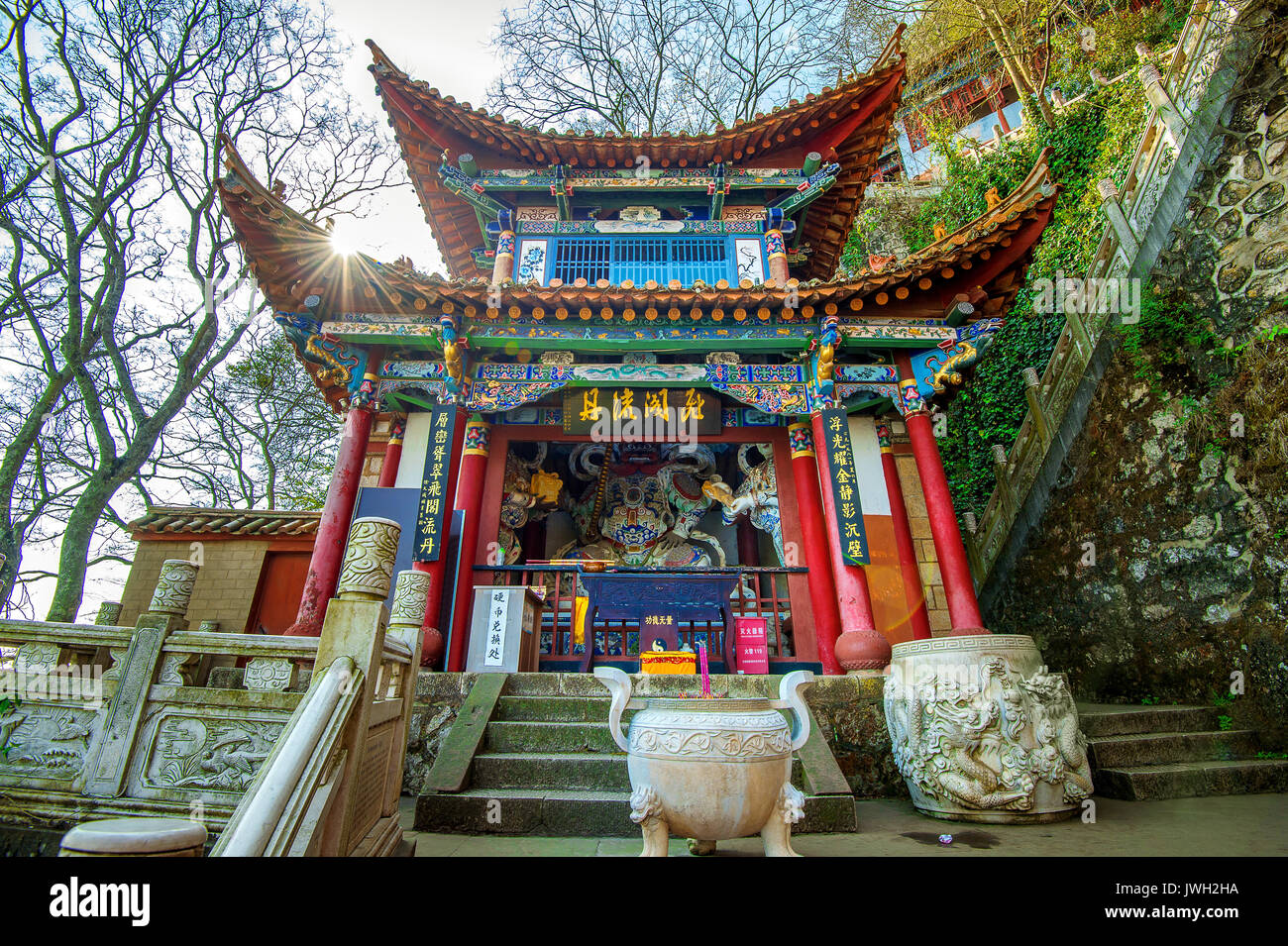 Xishan Mountain Park in Kunming, Yunnan Province, China Stock Photo - Alamy