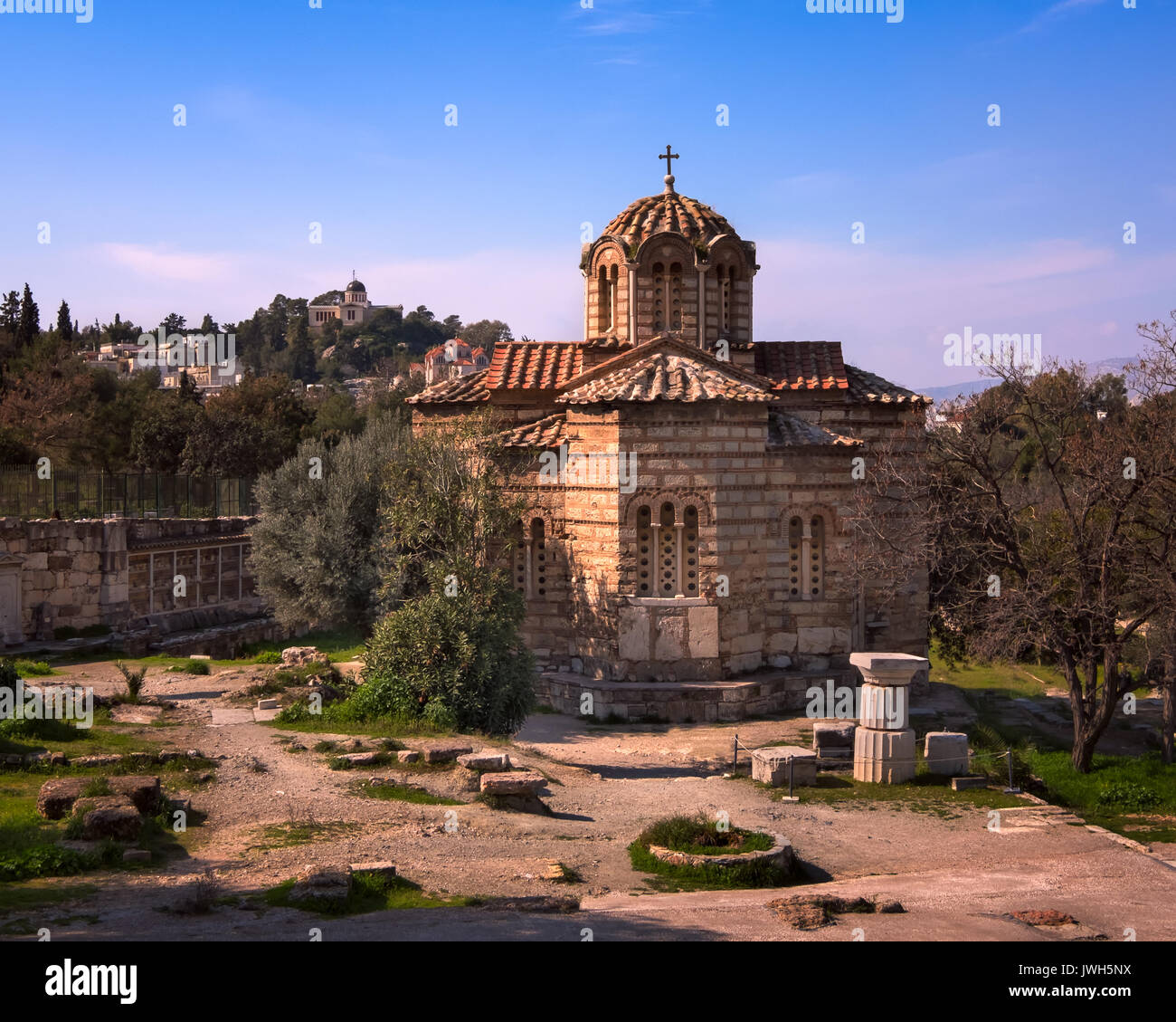 Byzantine church of the apostles hi-res stock photography and images ...