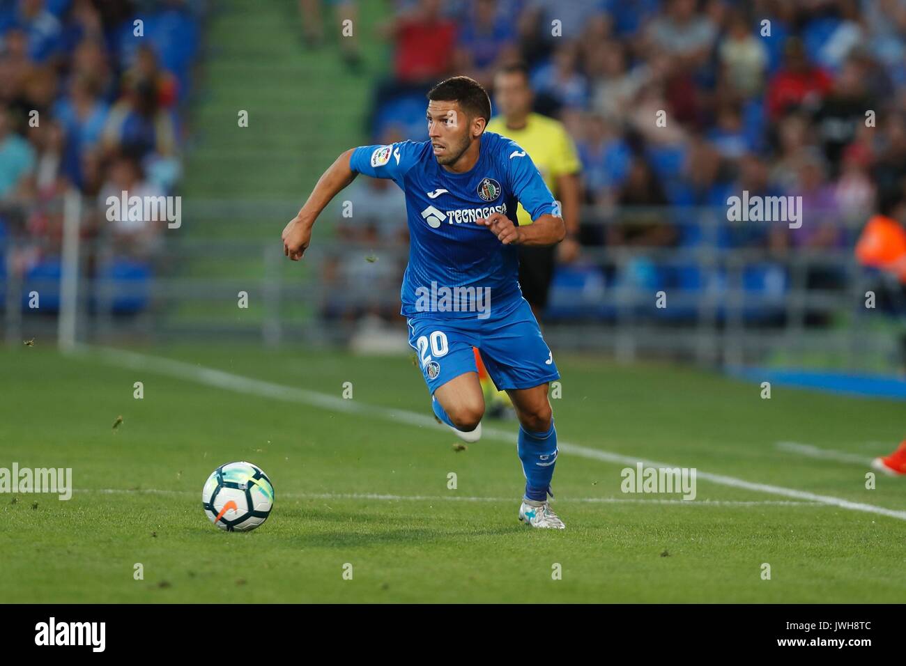 Getafe, Spain. 11th Aug, 2017. Dani Pacheco (Getafe) Football/Soccer ...