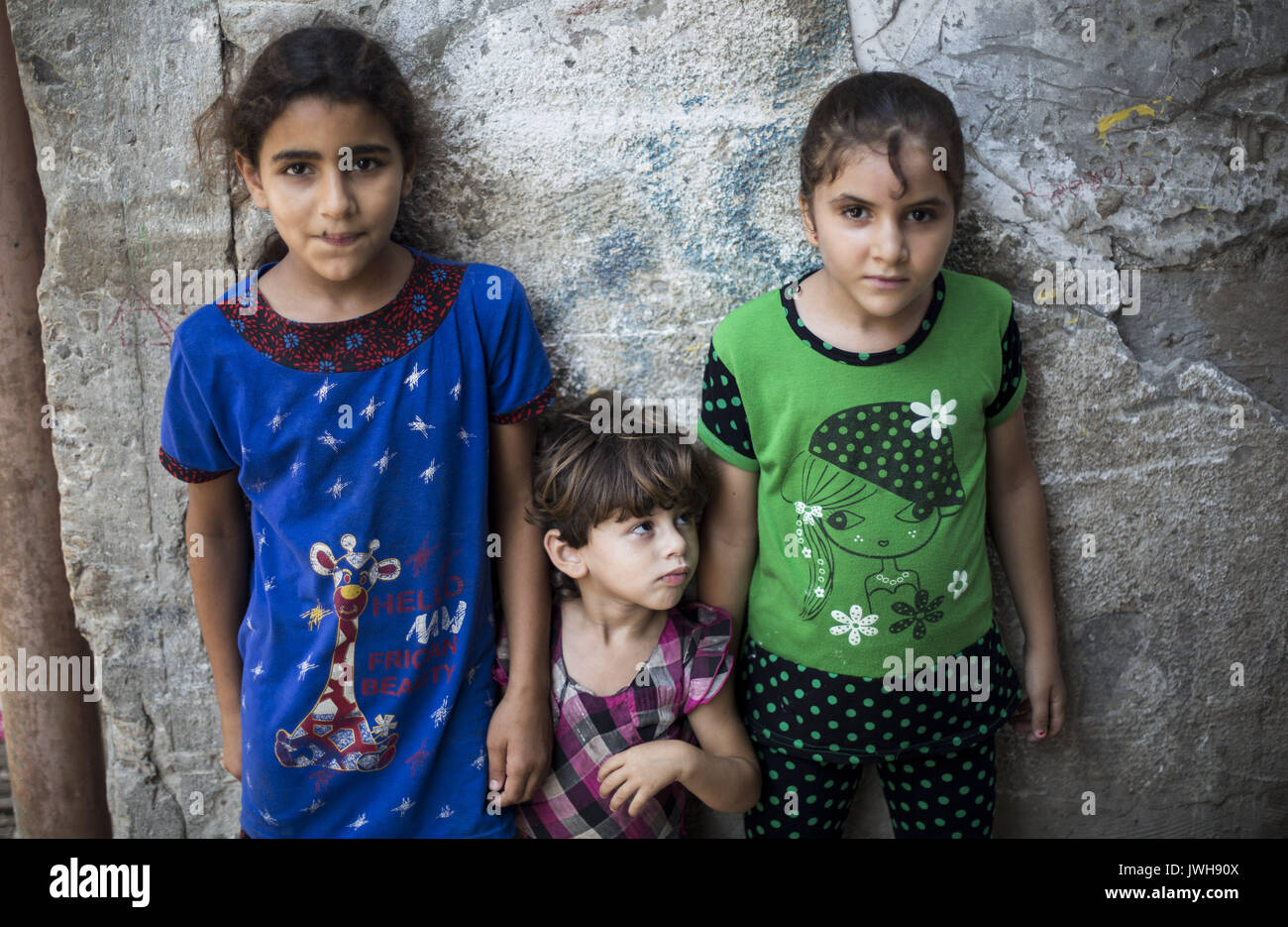 Gaza City, The Gaza Strip, Palestine. 12th Aug, 2017. Palestinian ...
