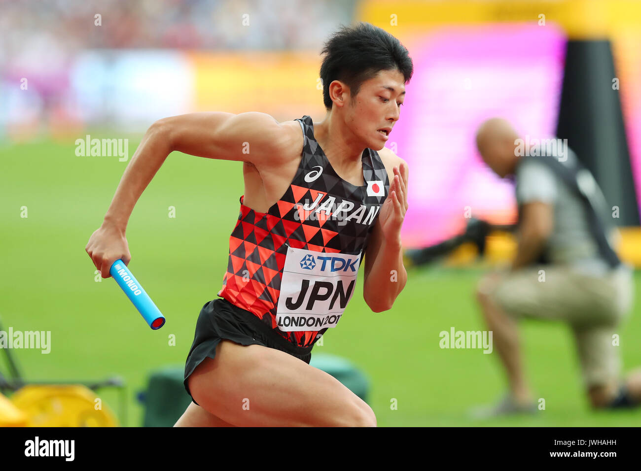 London, UK. 12th Aug, 2017. Kentaro Sato (JPN) Athletics : IAAF World ...