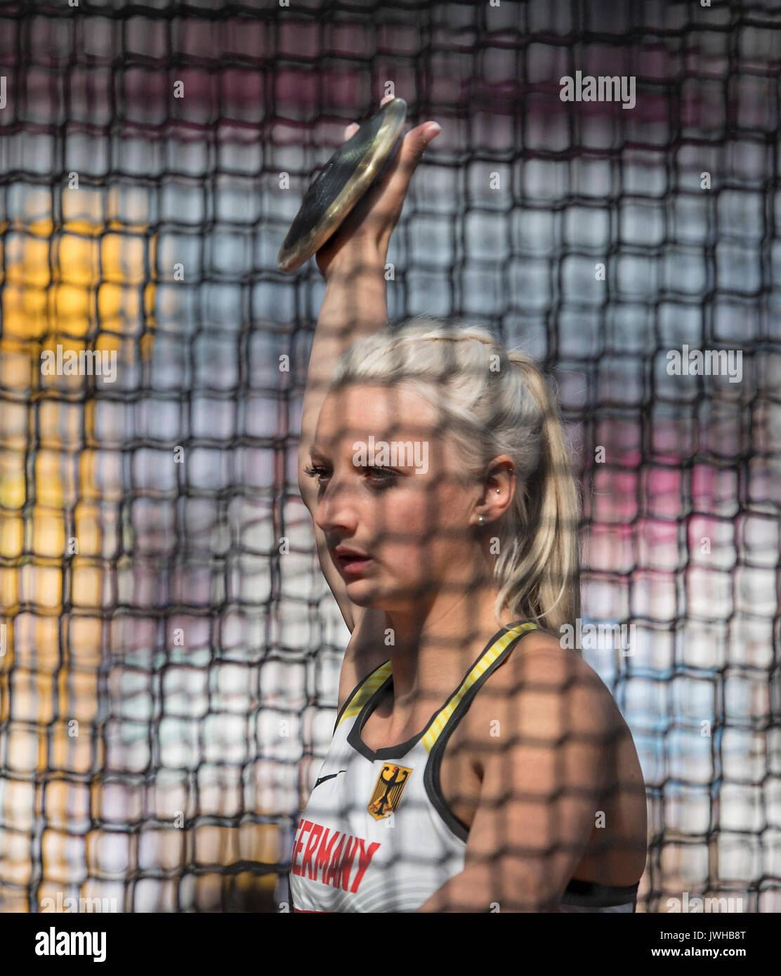 London, Grossbritannien. 11th Aug, 2017. Anna RUEH (RUH), Deutschland ...